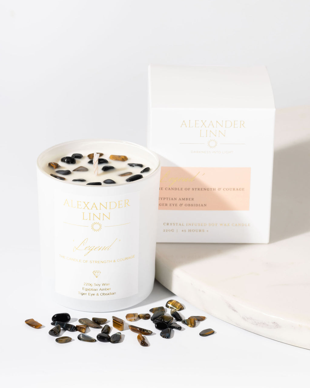Legend | Candle of Strength & Courage – Alexander Linn Candles